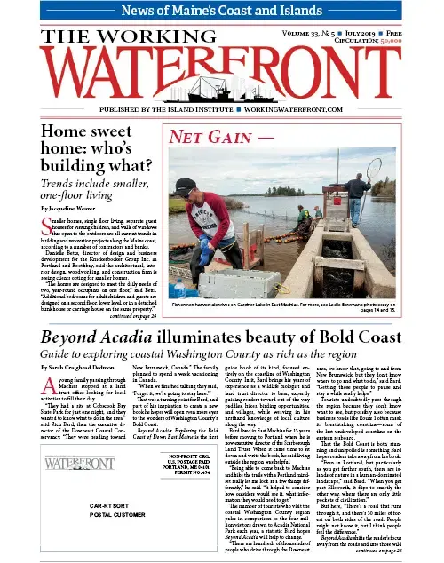 The Working Waterfront | July issue | News & Press | Knickerbocker Group